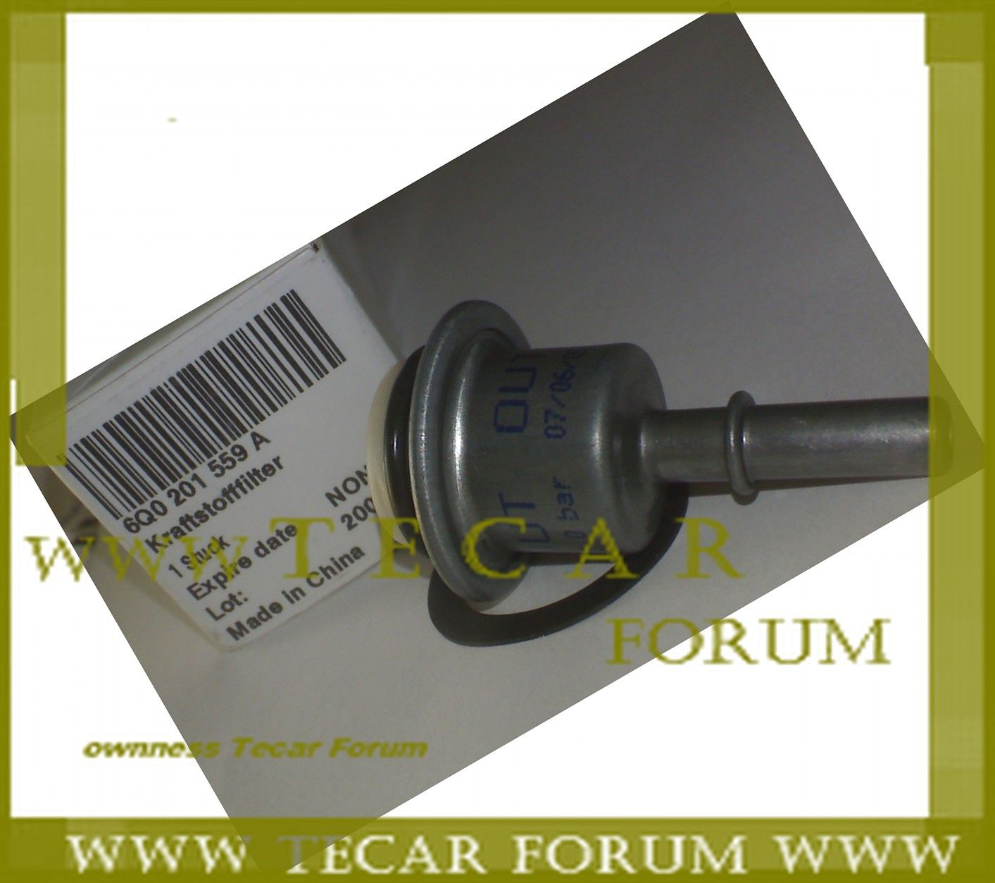 Купить Фильтр топливный 6Q0201559A Vag | цена в интернет-магазине Автопитер