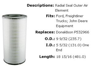 Купить Воздушный фильтр AF25667 Fleetguard | цена в интернет-магазине ...