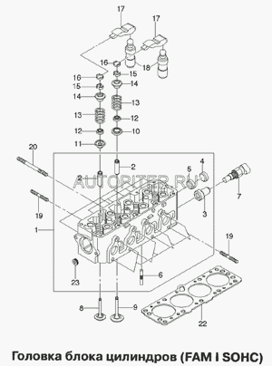 Купить КЛАПАН ДВС ВПУСК 1,5 SOHC 96182934 Daewoo | цена в интернет ...