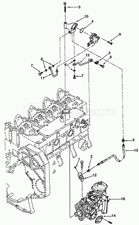 BOSCH INJECTION PUMP Cummins-4BT3.9 — купить, цены в интернет-магазине ...