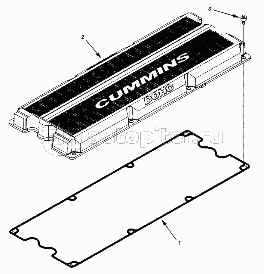 VC1072 Valve Cover QSX-15 I — купить, цены в интернет-магазине Автопитер