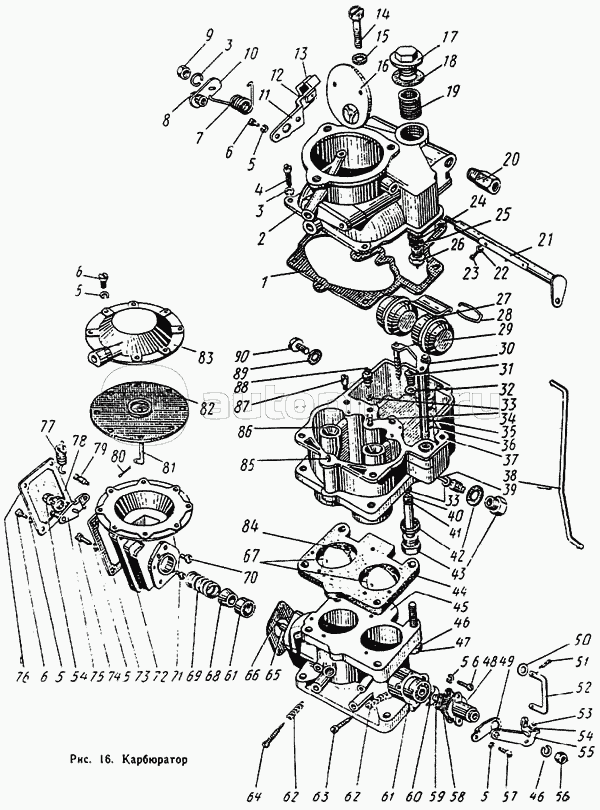 Карбюратор ЛиАЗ 677 — купить, цены в интернет-магазине Автопитер