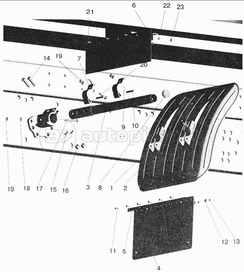 Установка крыльев МАЗ-6422 — купить, цены в интернет-магазине Автопитер