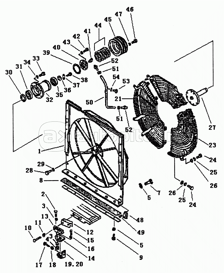 RADIATOR FAN GUARD AND NET PD320Y-1 PD320Y-2 PengPu PD-320 — купить ...